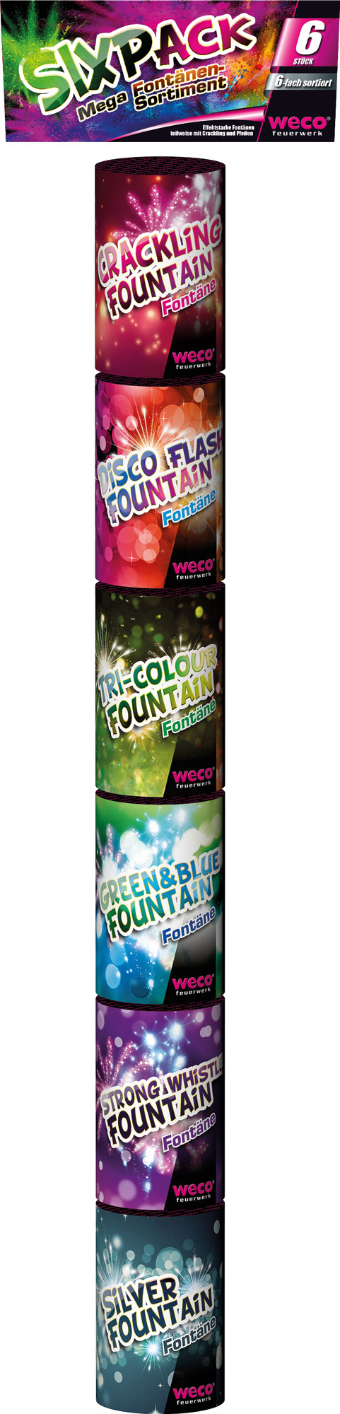 WECO Six Pack | Feuerwerk Hannover