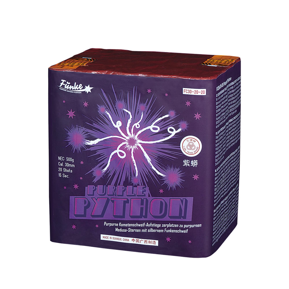 Funke Purple Python | Feuerwerk Hannover