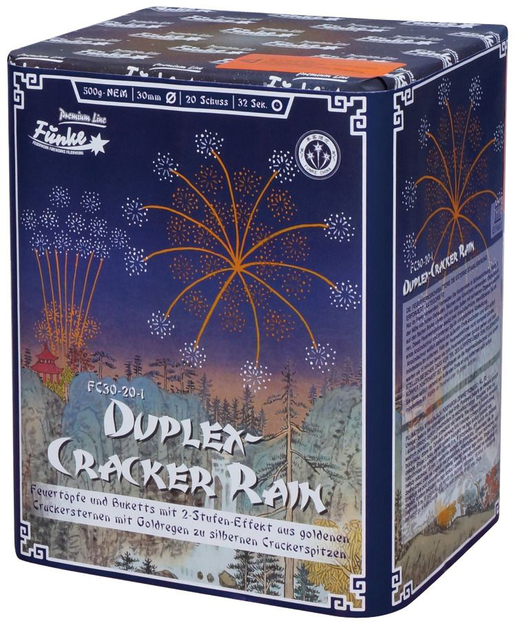 Funke Duplex-Cracker Rain | Feuerwerk Hannover